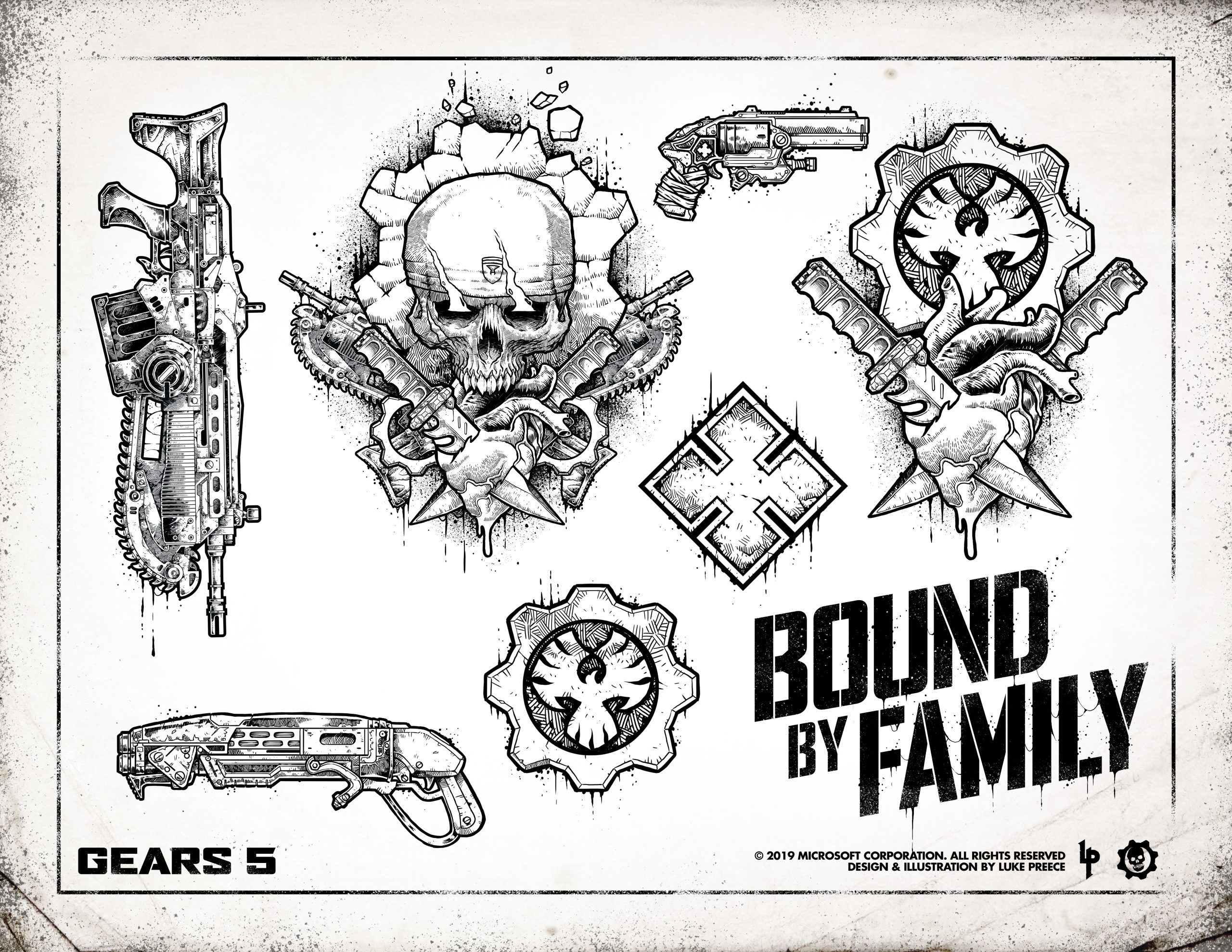 Gears of War | Gears Ink Flash Sheets