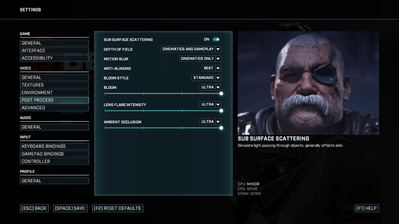 Gears of War | Developer Blog: Tuning Your PC For Tactics
